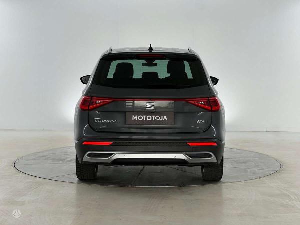 Grey SEAT Tarraco 2022 in Vilnius, with an engine capacity of 1.98 L and mileage of 97 thousand km for 24900 €, photo 5 on AUTOMOTO.COM.LV
