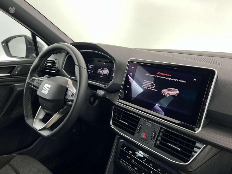 Pelēks SEAT Tarraco 2022 Viļņa, ar dzinēja tilpumu 1.98 L un nobraukumu 97 tūkst. km par 24900 €, foto 15 vietnē AUTOMOTO.COM.LV