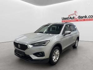 Pelēks SEAT Tarraco 2022 Marijampole, ar dzinēja tilpumu 1.50 L un nobraukumu 150 tūkst. km par 18138 €, foto  vietnē AUTOMOTO.COM.LV