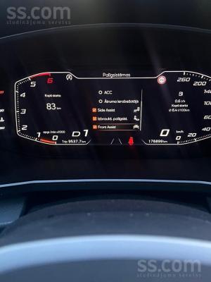 Grey SEAT Tarraco 2023 in Aizkraukle, with an engine capacity of 2.00 L and mileage of 179 thousand km for 19900 €, photo 7 on AUTOMOTO.COM.LV