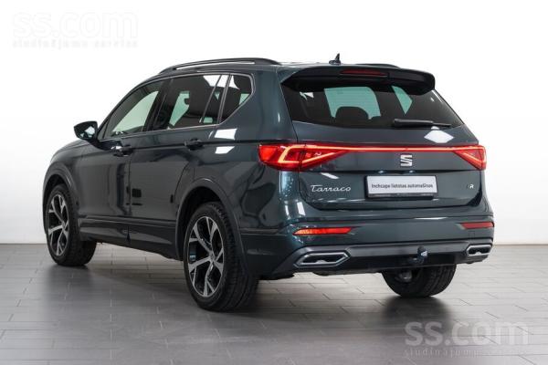 Grey SEAT Tarraco 2023 in Riga, with an engine capacity of 2.00 L and mileage of 35 thousand km for 31500 €, photo 3 on AUTOMOTO.COM.LV