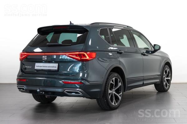 Grey SEAT Tarraco 2023 in Riga, with an engine capacity of 2.00 L and mileage of 35 thousand km for 31500 €, photo 4 on AUTOMOTO.COM.LV
