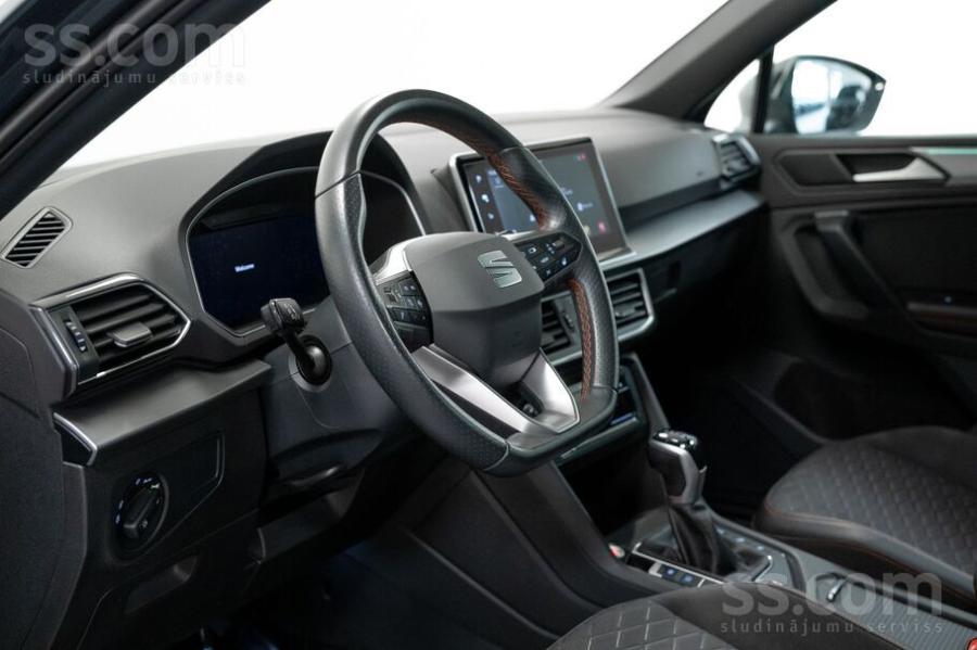 Pelēks SEAT Tarraco 2023 Rīga, ar dzinēja tilpumu 2.00 L un nobraukumu 35 tūkst. km par 31500 €, foto 27 vietnē AUTOMOTO.COM.LV