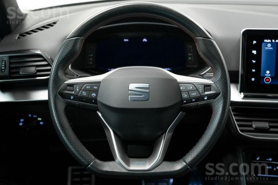 Pelēks SEAT Tarraco 2023 Rīga, ar dzinēja tilpumu 2.00 L un nobraukumu 35 tūkst. km par 31500 €, foto 32 vietnē AUTOMOTO.COM.LV