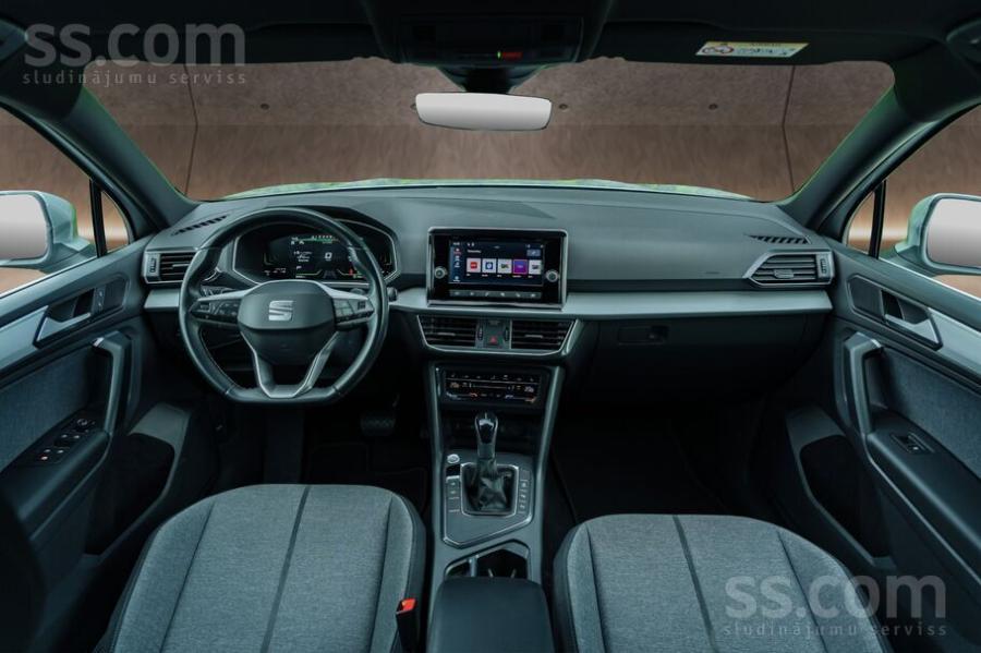 Pelēks SEAT Tarraco 2023 Rīga, ar dzinēja tilpumu 1.50 L un nobraukumu 91 tūkst. km par 22900 €, foto 16 vietnē AUTOMOTO.COM.LV