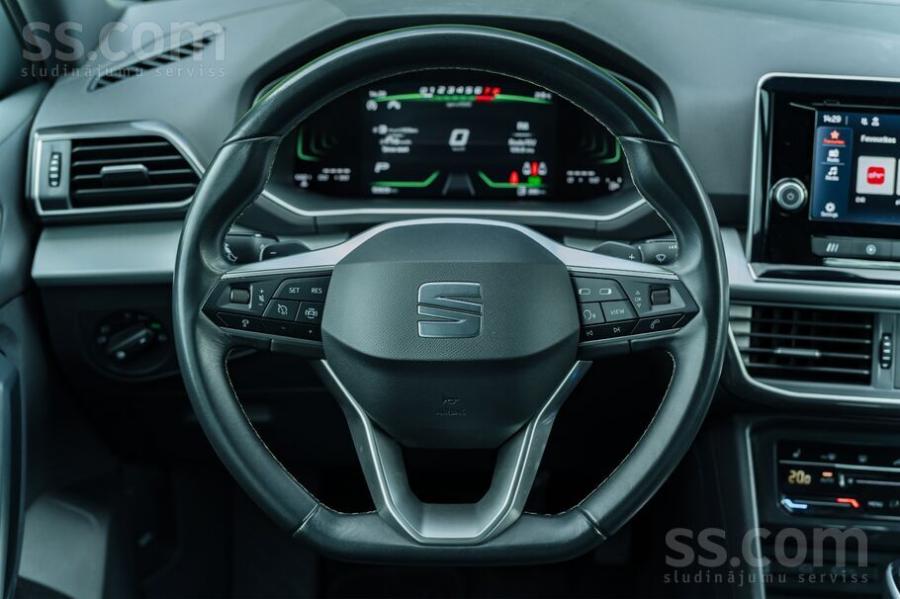 Pelēks SEAT Tarraco 2023 Rīga, ar dzinēja tilpumu 1.50 L un nobraukumu 91 tūkst. km par 22900 €, foto 24 vietnē AUTOMOTO.COM.LV