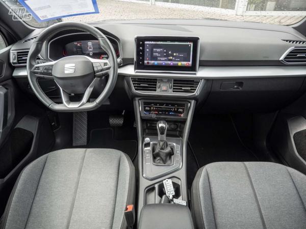 Grey SEAT Tarraco 2024 in Kaunas, with an engine capacity of 2.00 L and mileage of 18 thousand km for 32576 €, photo 6 on AUTOMOTO.COM.LV