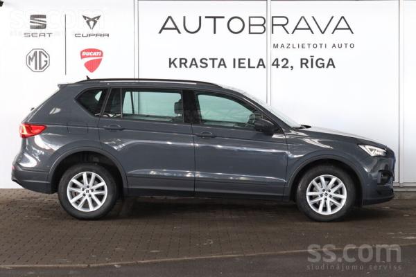 Pelēks SEAT Tarraco 2024 Rīga, ar dzinēja tilpumu 1.50 L un nobraukumu 33 tūkst. km par 28490 €, foto 5 vietnē AUTOMOTO.COM.LV