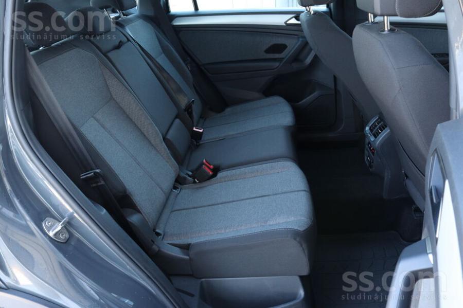 Grey SEAT Tarraco 2024 in Riga, with an engine capacity of 1.50 L and mileage of 33 thousand km for 28490 €, photo 27 on AUTOMOTO.COM.LV