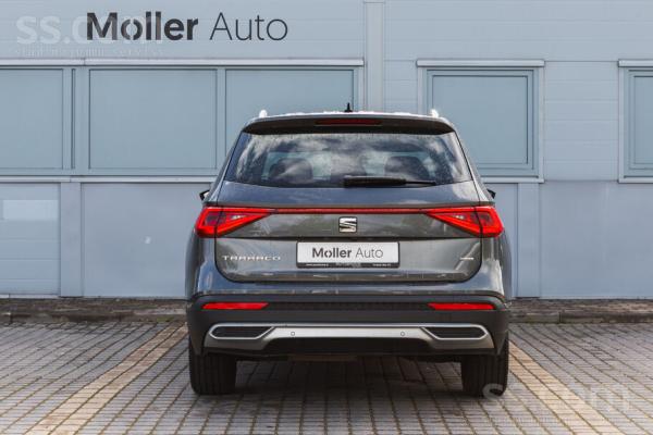 Grey SEAT Tarraco 2019 in Ventspils, with an engine capacity of 2.00 L and mileage of 135 thousand km for 27900 €, photo 4 on AUTOMOTO.COM.LV