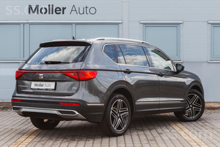 Grey SEAT Tarraco 2019 in Ventspils, with an engine capacity of 2.00 L and mileage of 135 thousand km for 27900 €, photo 5 on AUTOMOTO.COM.LV