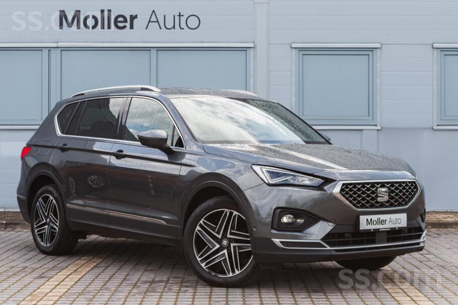 Grey SEAT Tarraco 2019 in Ventspils, with an engine capacity of 2.00 L and mileage of 135 thousand km for 27900 €, photo 7 on AUTOMOTO.COM.LV