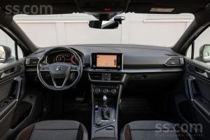 Grey SEAT Tarraco 2019 in Ventspils, with an engine capacity of 2.00 L and mileage of 135 thousand km for 27900 €, photo 13 on AUTOMOTO.COM.LV