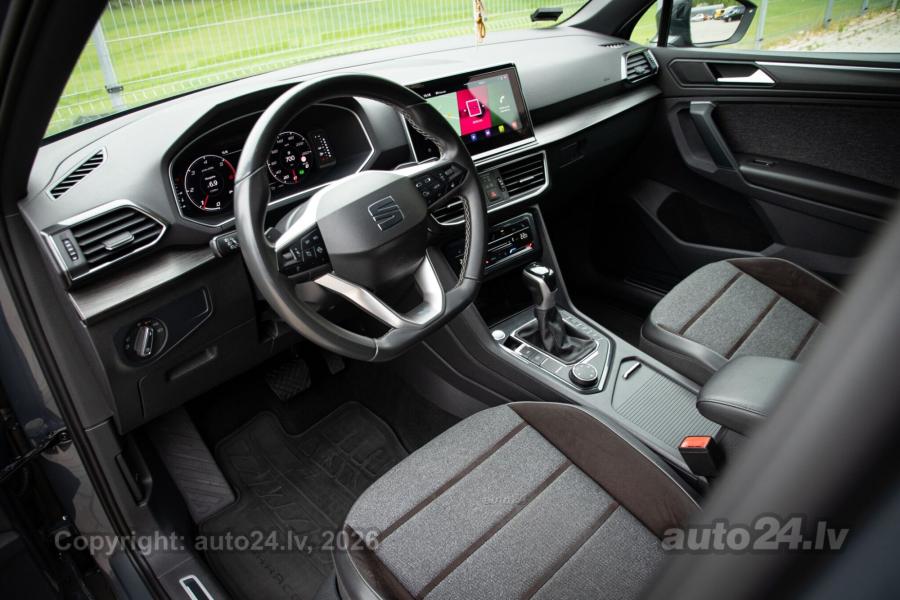Grey SEAT Tarraco 2021 in Viljandi, with an engine capacity of 2.00 L and mileage of 157 thousand km for 27900 €, photo 11 on AUTOMOTO.COM.LV