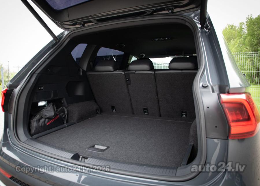 Grey SEAT Tarraco 2021 in Viljandi, with an engine capacity of 2.00 L and mileage of 157 thousand km for 27900 €, photo 13 on AUTOMOTO.COM.LV