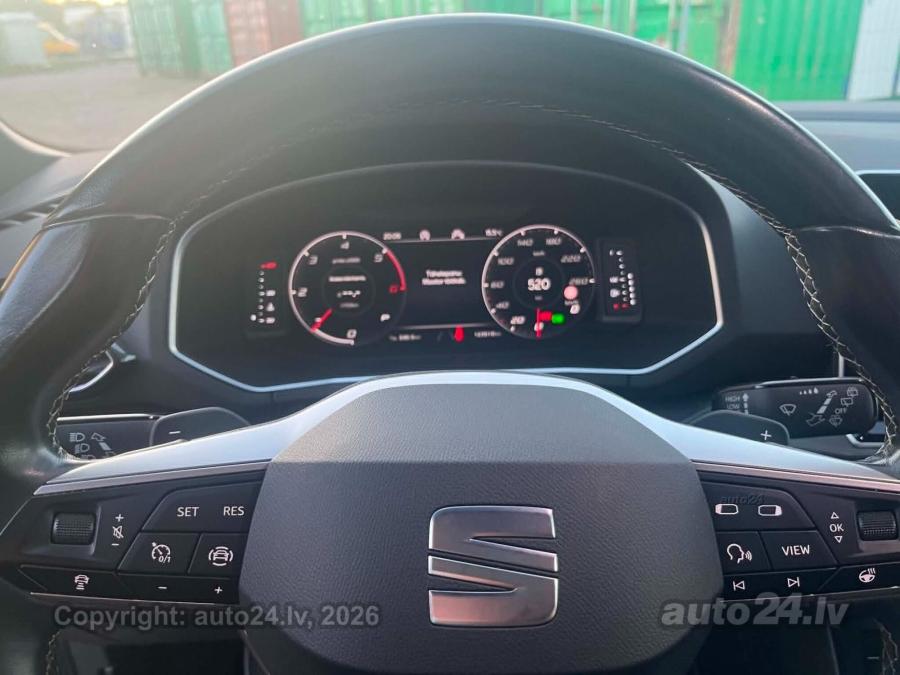 Grey SEAT Tarraco 2021 in Tallinn, with an engine capacity of 2.00 L and mileage of 124 thousand km for 24000 €, photo 8 on AUTOMOTO.COM.LV