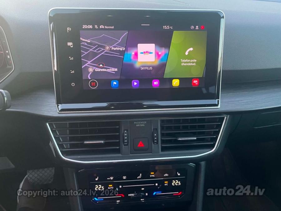 Grey SEAT Tarraco 2021 in Tallinn, with an engine capacity of 2.00 L and mileage of 124 thousand km for 24000 €, photo 10 on AUTOMOTO.COM.LV