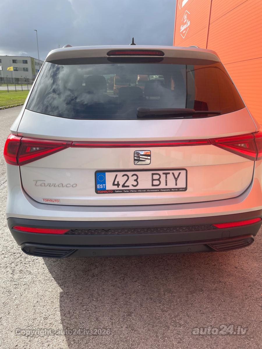 Grey SEAT Tarraco 2021 in Tallinn, with an engine capacity of 1.50 L and mileage of 96 thousand km for 21900 €, photo 3 on AUTOMOTO.COM.LV