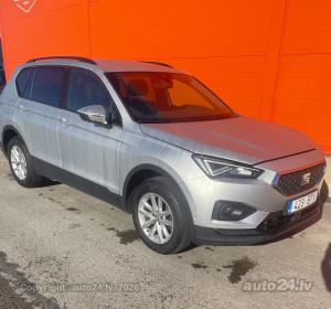 Grey SEAT Tarraco 2021 in Tallinn, with an engine capacity of 1.50 L and mileage of 96 thousand km for 21900 €, photo 5 on AUTOMOTO.COM.LV