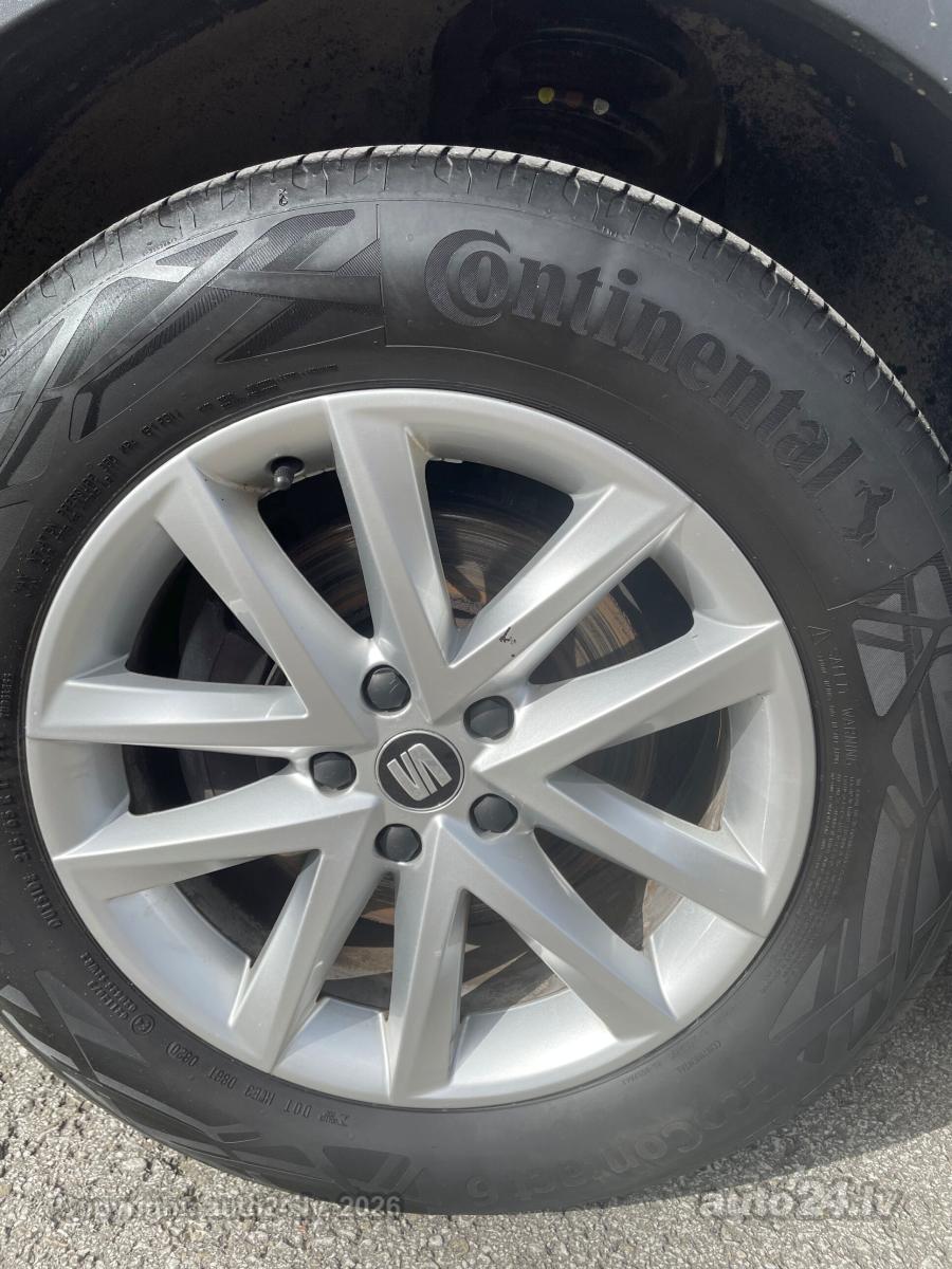 Grey SEAT Tarraco 2021 in Tallinn, with an engine capacity of 1.50 L and mileage of 96 thousand km for 21900 €, photo 8 on AUTOMOTO.COM.LV