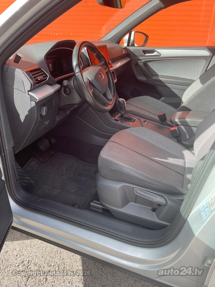 Grey SEAT Tarraco 2021 in Tallinn, with an engine capacity of 1.50 L and mileage of 96 thousand km for 21900 €, photo 10 on AUTOMOTO.COM.LV