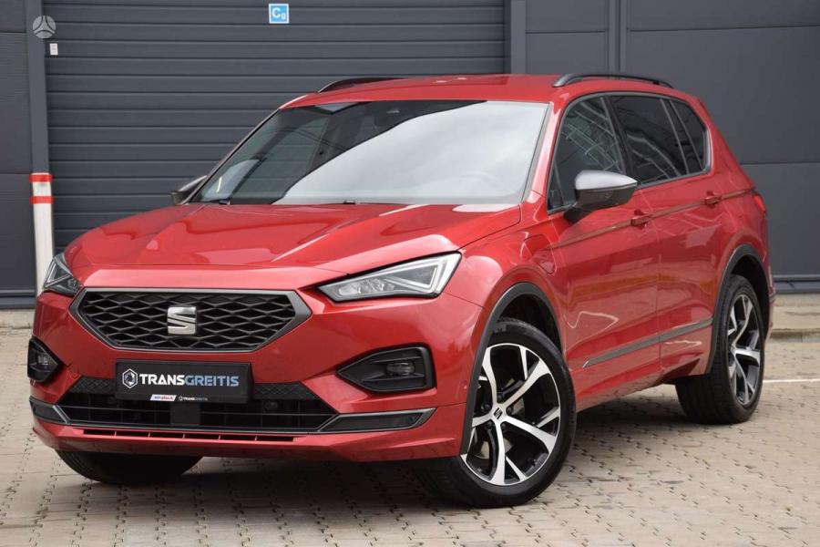 Sarkans SEAT Tarraco 2021 Viļņa, ar dzinēja tilpumu 1.40 L un nobraukumu 213 tūkst. km par 19999 €, foto 3 vietnē AUTOMOTO.COM.LV