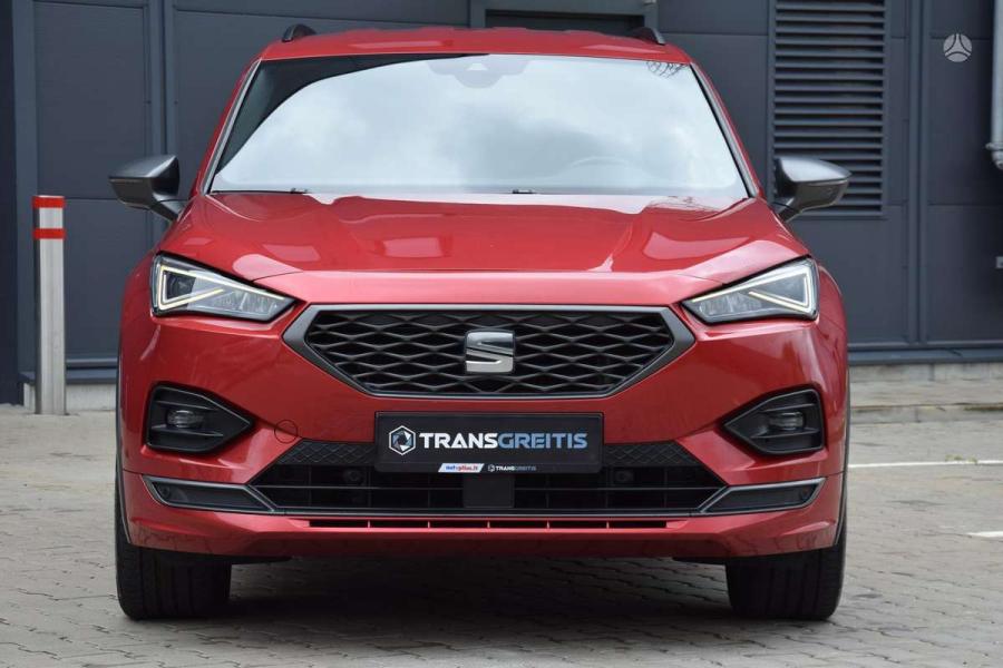 Sarkans SEAT Tarraco 2021 Viļņa, ar dzinēja tilpumu 1.40 L un nobraukumu 213 tūkst. km par 19999 €, foto 4 vietnē AUTOMOTO.COM.LV