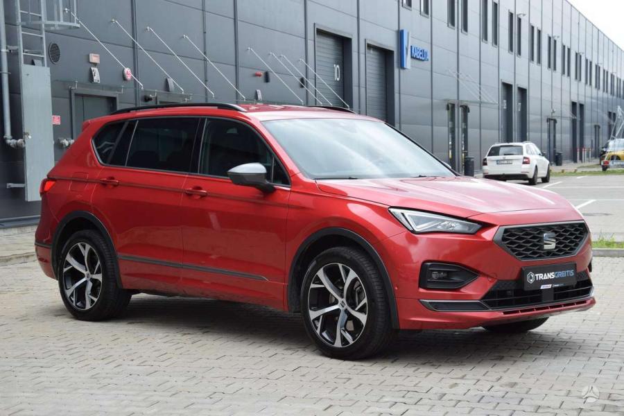 Sarkans SEAT Tarraco 2021 Viļņa, ar dzinēja tilpumu 1.40 L un nobraukumu 213 tūkst. km par 19999 €, foto 16 vietnē AUTOMOTO.COM.LV