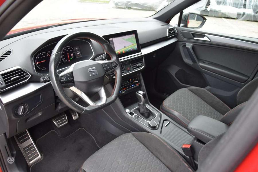 Sarkans SEAT Tarraco 2021 Viļņa, ar dzinēja tilpumu 1.40 L un nobraukumu 213 tūkst. km par 19999 €, foto 20 vietnē AUTOMOTO.COM.LV
