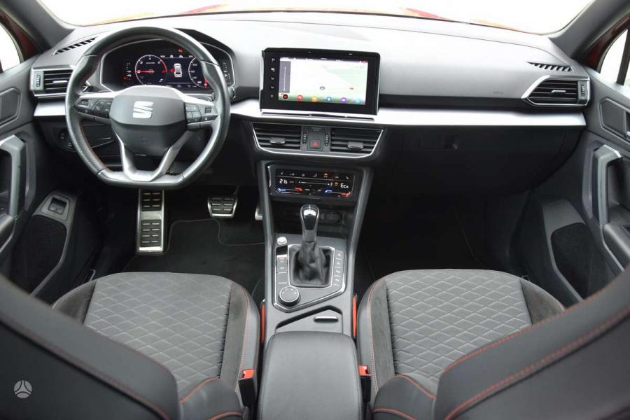 Sarkans SEAT Tarraco 2021 Viļņa, ar dzinēja tilpumu 1.40 L un nobraukumu 213 tūkst. km par 19999 €, foto 21 vietnē AUTOMOTO.COM.LV
