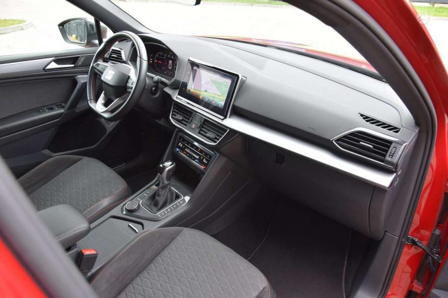 Sarkans SEAT Tarraco 2021 Viļņa, ar dzinēja tilpumu 1.40 L un nobraukumu 213 tūkst. km par 19999 €, foto 22 vietnē AUTOMOTO.COM.LV