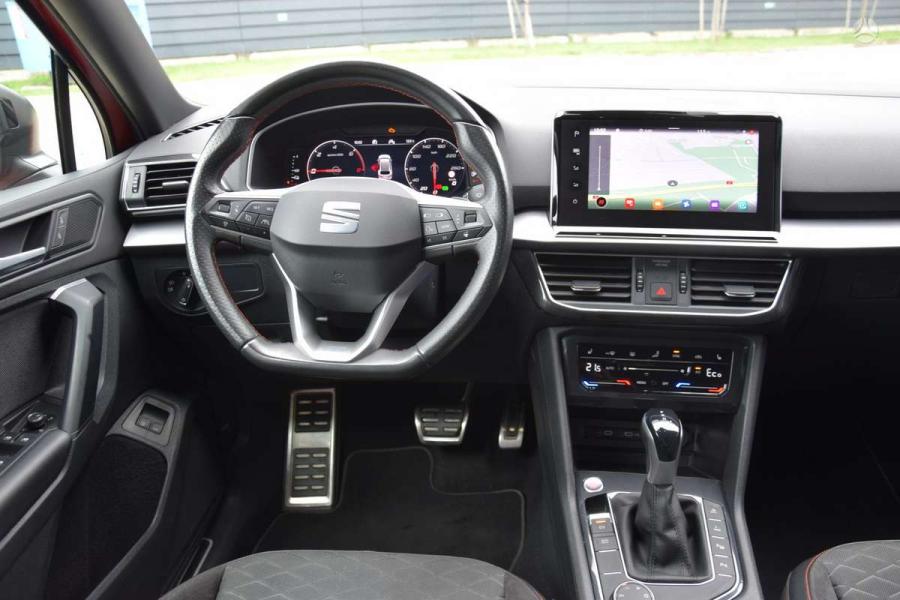 Sarkans SEAT Tarraco 2021 Viļņa, ar dzinēja tilpumu 1.40 L un nobraukumu 213 tūkst. km par 19999 €, foto 28 vietnē AUTOMOTO.COM.LV