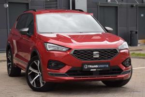 Red SEAT Tarraco 2021 in Vilnius, with an engine capacity of 1.40 L and mileage of 213 thousand km for 19899 €, photo 5 on AUTOMOTO.COM.LV