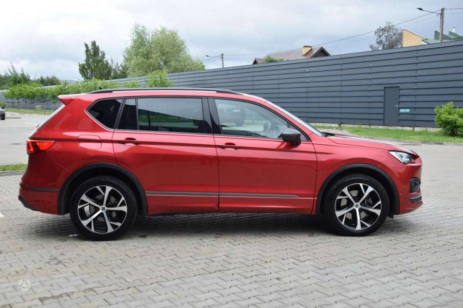 Red SEAT Tarraco 2021 in Vilnius, with an engine capacity of 1.40 L and mileage of 213 thousand km for 19899 €, photo 13 on AUTOMOTO.COM.LV