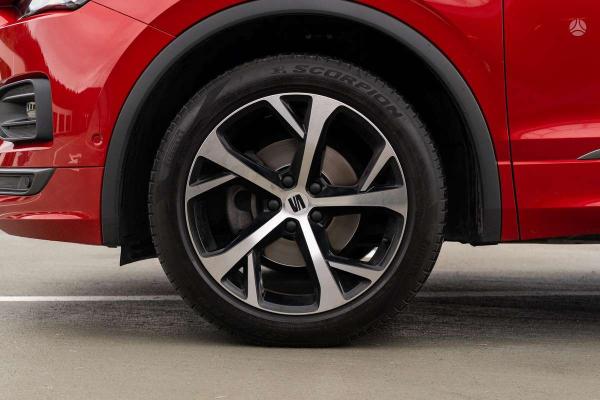 Red SEAT Tarraco 2022 in Vilnius, with an engine capacity of 1.97 L and mileage of 68 thousand km for 27950 €, photo 5 on AUTOMOTO.COM.LV
