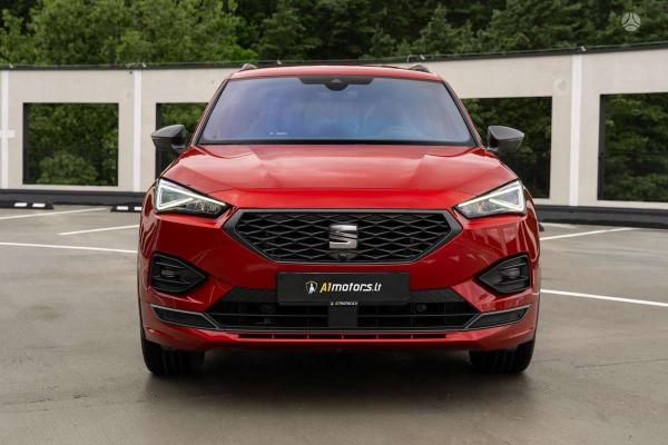 Red SEAT Tarraco 2022 in Vilnius, with an engine capacity of 1.97 L and mileage of 68 thousand km for 27950 €, photo 6 on AUTOMOTO.COM.LV
