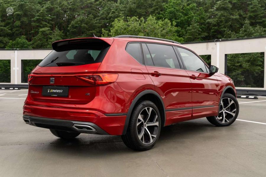 Red SEAT Tarraco 2022 in Vilnius, with an engine capacity of 1.97 L and mileage of 68 thousand km for 27950 €, photo 10 on AUTOMOTO.COM.LV