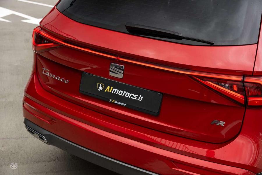 Red SEAT Tarraco 2022 in Vilnius, with an engine capacity of 1.97 L and mileage of 68 thousand km for 27950 €, photo 13 on AUTOMOTO.COM.LV