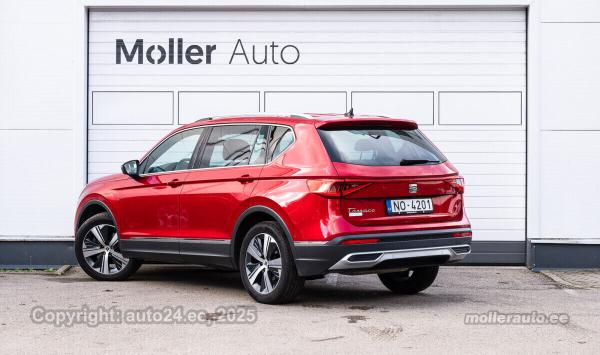 Red SEAT Tarraco 2023 in Riga, with an engine capacity of 2.00 L and mileage of 52 thousand km for 29207 €, photo 4 on AUTOMOTO.COM.LV