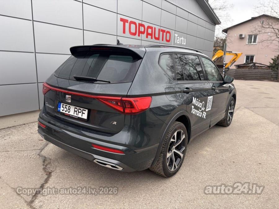 SEAT Tarraco 2023 Tartu, ar dzinēja tilpumu 1.50 L un nobraukumu 26 tūkst. km par 31900 €, foto 4 vietnē AUTOMOTO.COM.LV