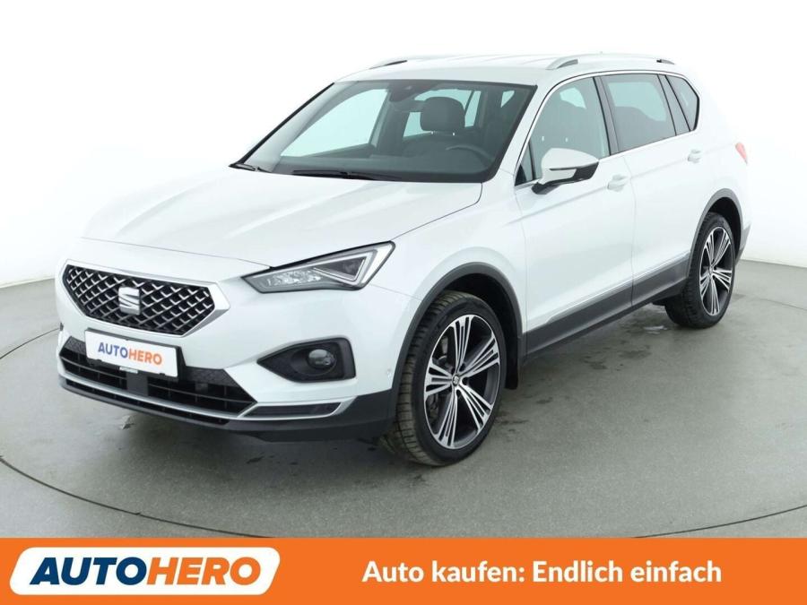 Balts SEAT Tarraco 2019 Kauņa, ar dzinēja tilpumu 2.00 L un nobraukumu 74 tūkst. km par 29332 €, foto 1 vietnē AUTOMOTO.COM.LV