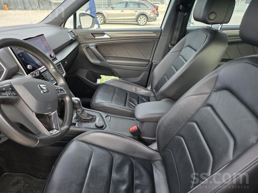 Balts SEAT Tarraco 2019 Rīga, ar dzinēja tilpumu 2.00 L un nobraukumu 205 tūkst. km par 16800 €, foto 9 vietnē AUTOMOTO.COM.LV