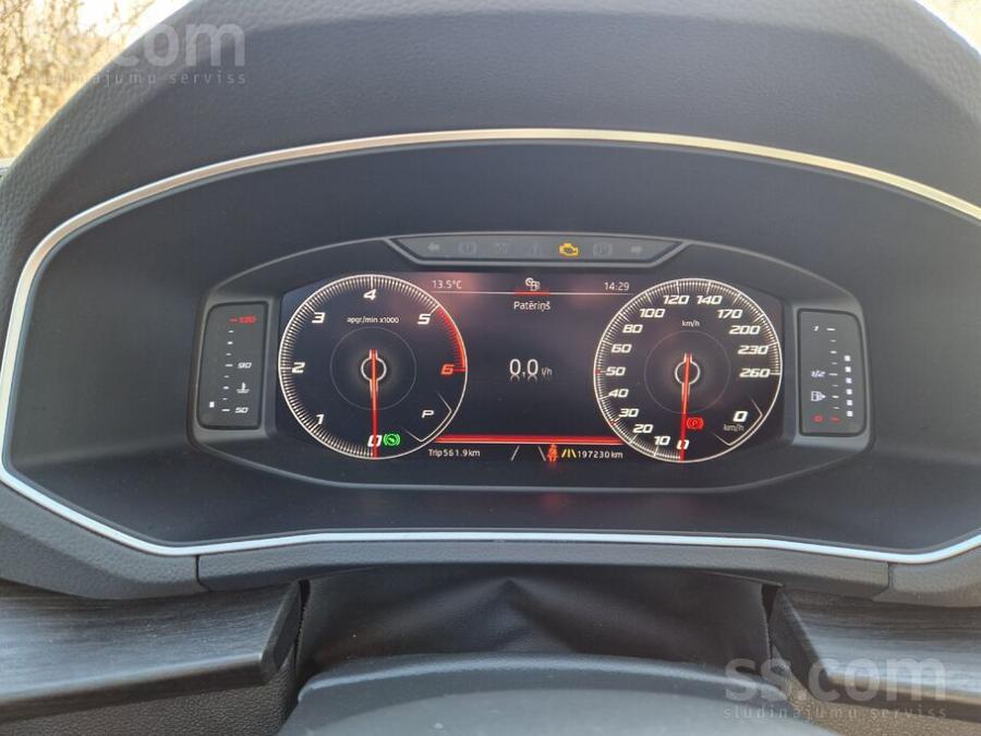 Balts SEAT Tarraco 2019 Rīga, ar dzinēja tilpumu 2.00 L un nobraukumu 205 tūkst. km par 16800 €, foto 11 vietnē AUTOMOTO.COM.LV