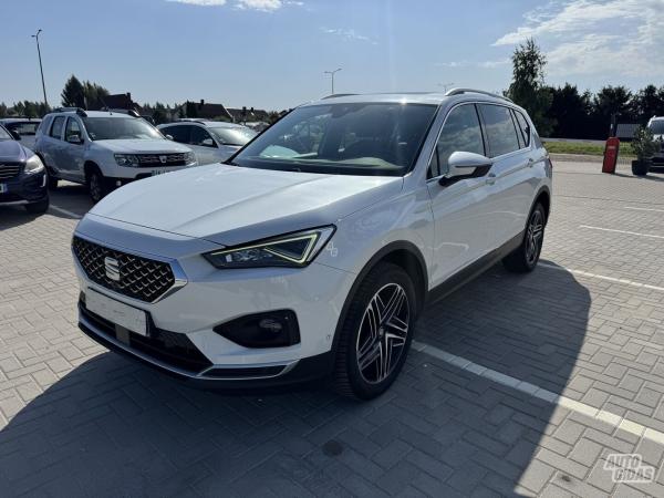 SEAT Tarraco 2019 Tauragė vietnē Balts SEAT Tarraco 2019 Tauragė, ar dzinēja tilpumu 2.00 L un nobraukumu 220 tūkst. km par 16800 €, foto 1 vietnē AUTOMOTO.COM.LV