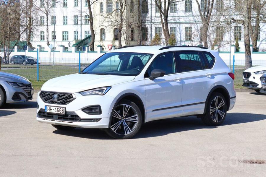 Balts SEAT Tarraco 2020 Rīga, ar dzinēja tilpumu 2.00 L un nobraukumu 199 tūkst. km par 19490 €, foto 34 vietnē AUTOMOTO.COM.LV