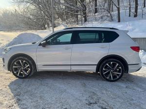 White SEAT Tarraco 2021 in Vilnius, with an engine capacity of 1.97 L and mileage of 209 thousand km for 19999 €, photo 6 on AUTOMOTO.COM.LV