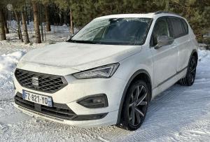 White SEAT Tarraco 2021 in Taurage, with an engine capacity of 1.97 L and mileage of 350 thousand km for 12800 €, photo  on AUTOMOTO.COM.LV