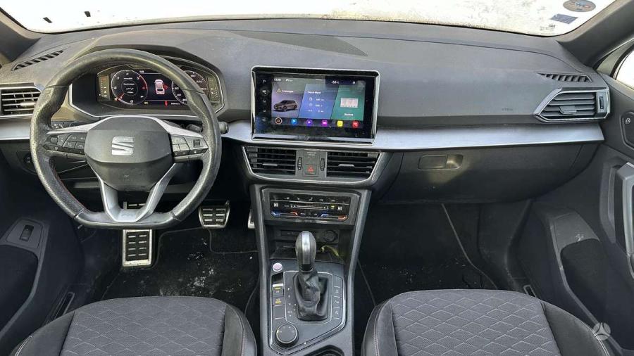 Balts SEAT Tarraco 2021 Tauragė, ar dzinēja tilpumu 1.97 L un nobraukumu 350 tūkst. km par 12800 €, foto 10 vietnē AUTOMOTO.COM.LV