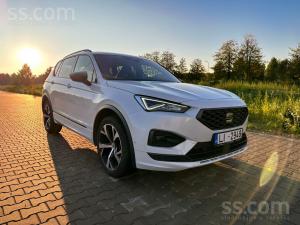 White SEAT Tarraco 2021 in Riga, with an engine capacity of 2.00 L and mileage of 151 thousand km for 21500 €, photo 2 on AUTOMOTO.COM.LV