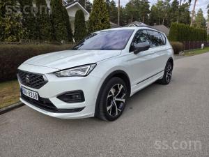 White SEAT Tarraco 2021 in Riga, with an engine capacity of 2.00 L and mileage of 76 thousand km for 28700 €, photo 4 on AUTOMOTO.COM.LV